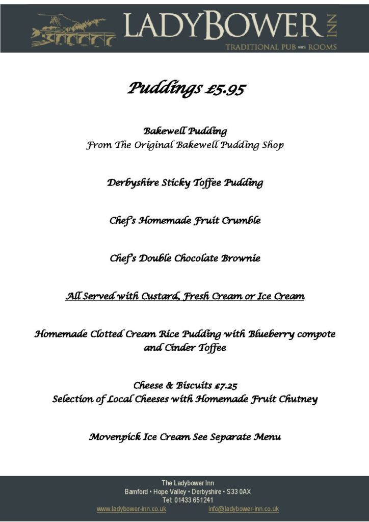 Ladybower Inn, Peak District | Stockists of Batemans Beers