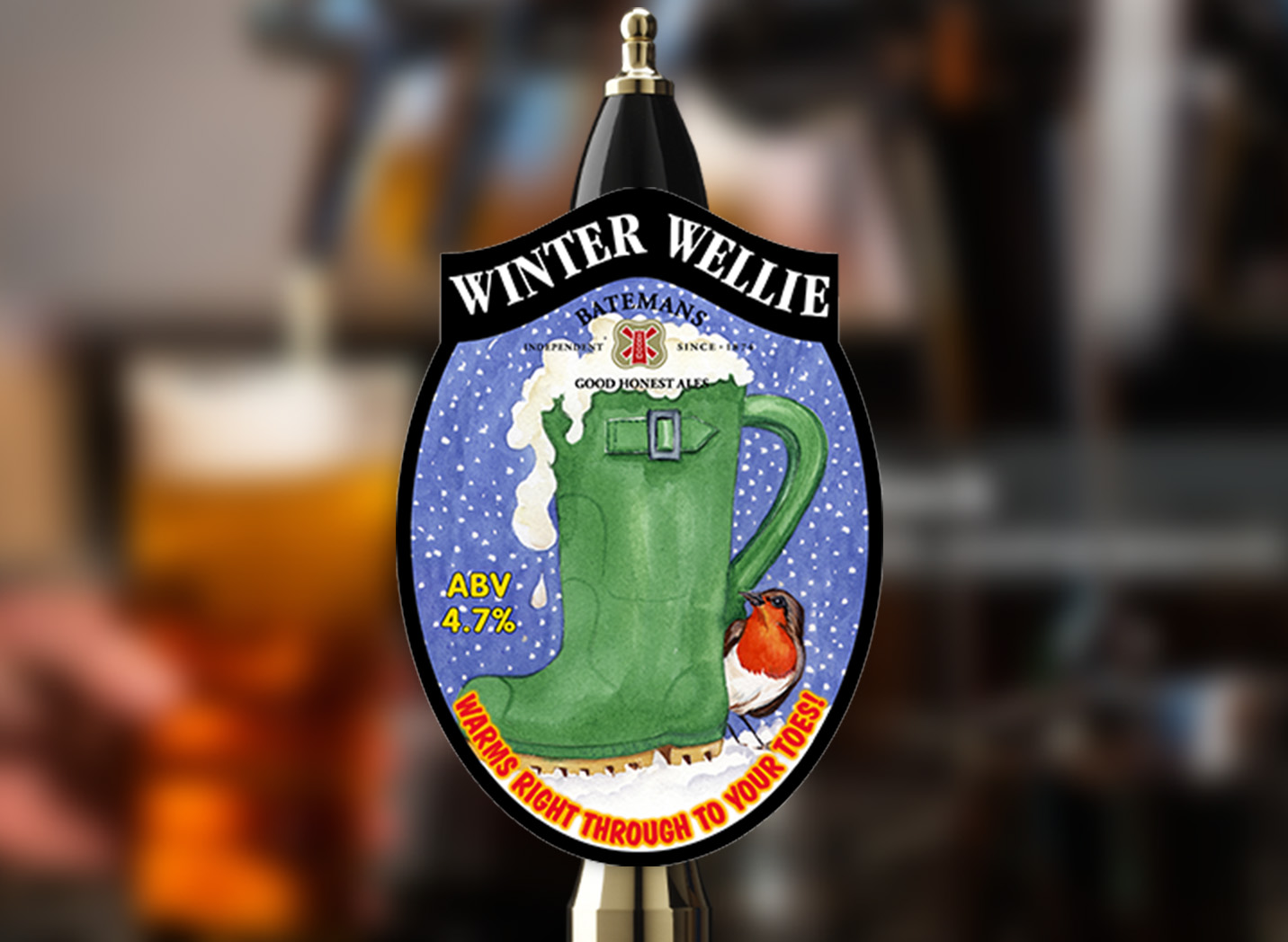 Winter Wellie Cask Beer | Batemans Brewery
