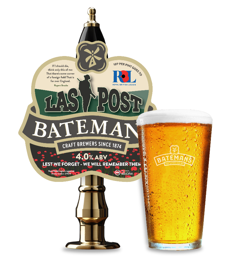 Last Post - A Golden Beer Supporting the Royal British Legion Charity